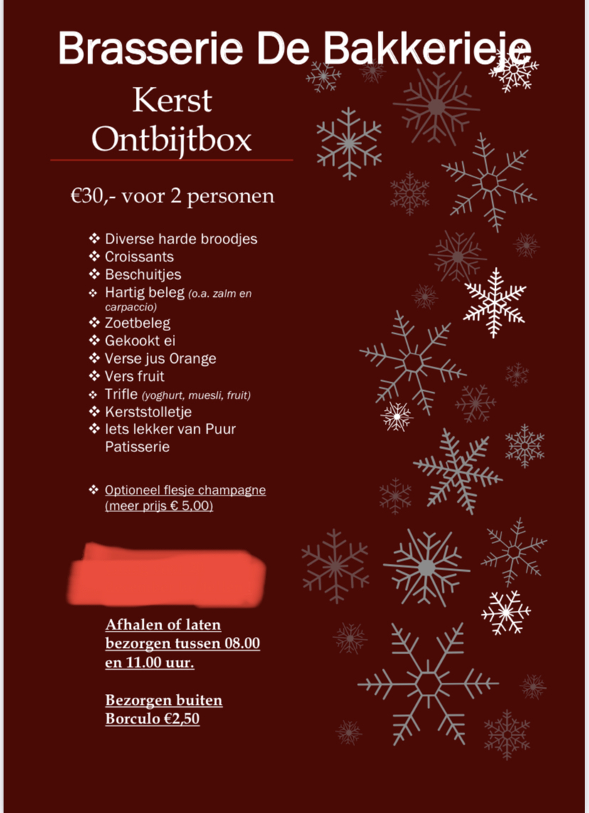 Brian Grieving maakt jouw ontbijt tijdens de kerstdagen