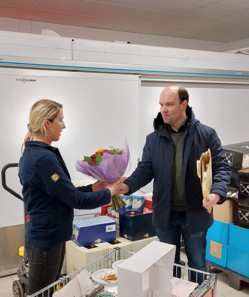 Sandra Mol 25 jaar bij Lidl Neede