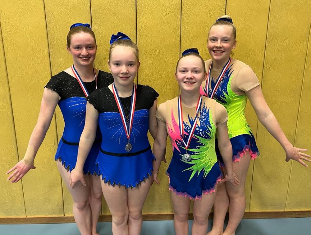 RGV Ruurlo Acrogym plaatst zich met vier teams voor het ONK RGV Ruurlo Acrogym plaatst zich met vier teams voor het ONK
