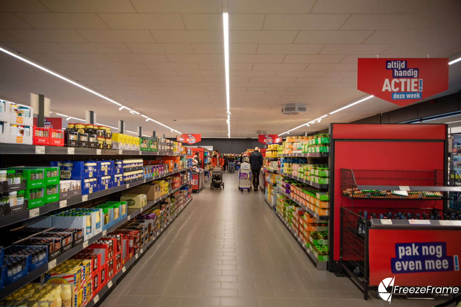 fotoreportage: Vernieuwde ALDI in Borculo geopend