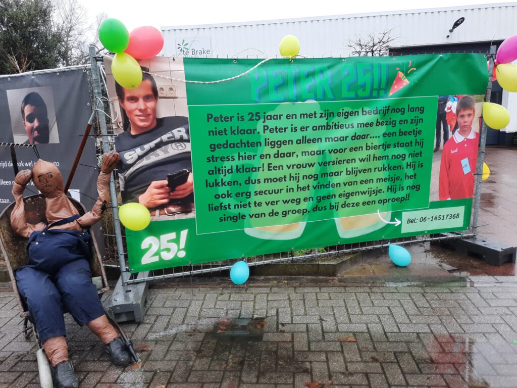 Feest bij Te Brake TuinTotaal: Peter 25 jaar