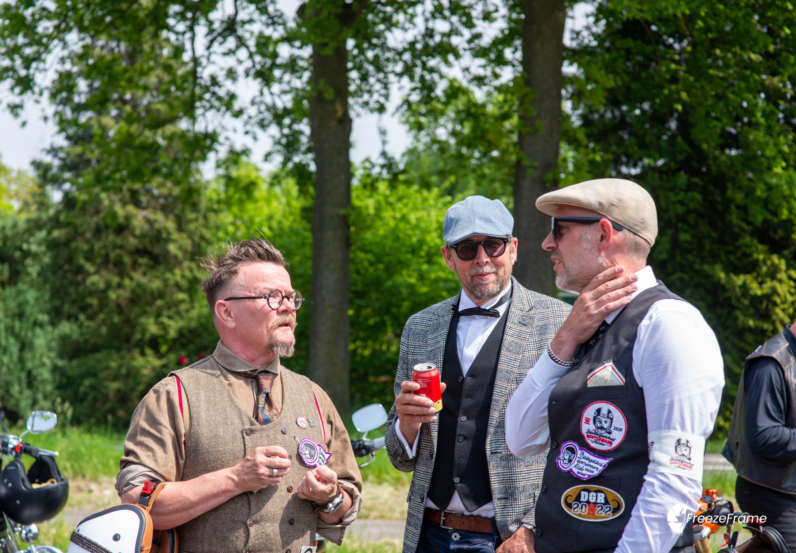 fotoreportage: Grote motor stoet trok zondag door Berkelland