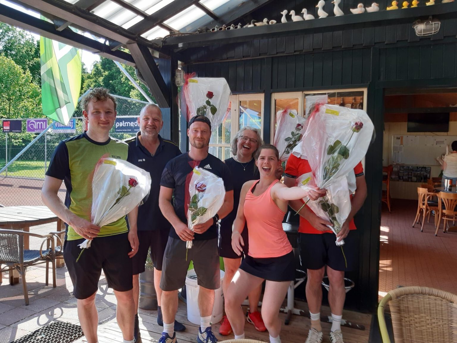 Kampioenen bij TC De Koem