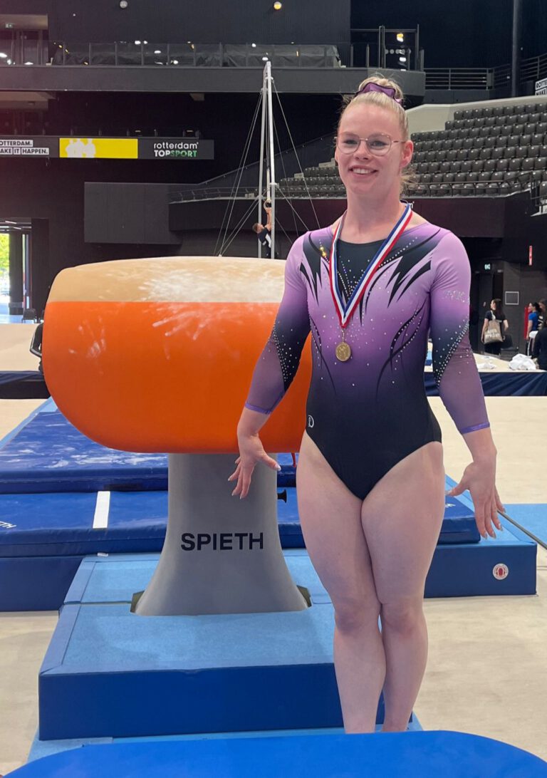 Rachel Nijbroek uit Beltrum Nederlands Kampioen meerkamp en sprong turnen