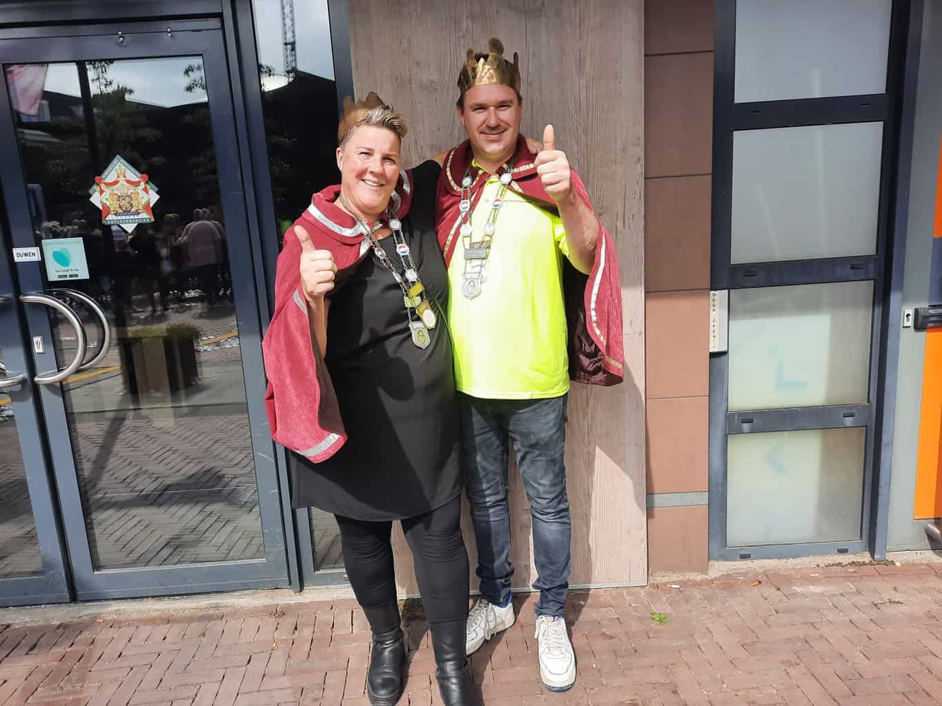 Pascal van Geemen en Maaike Harmsen Koningspaar in Borculo