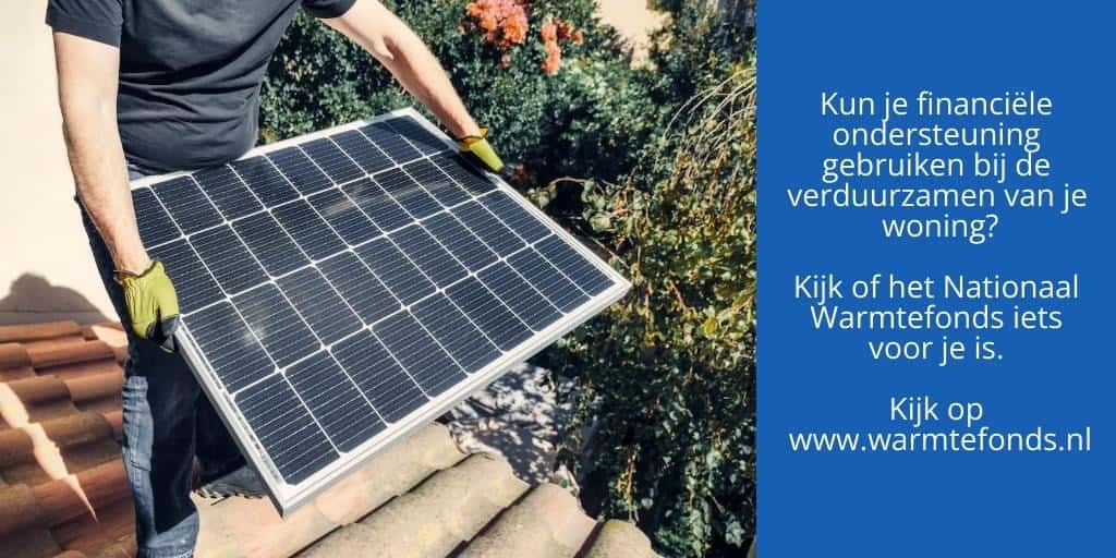 Nationaal warmtefonds voor verduurzaming