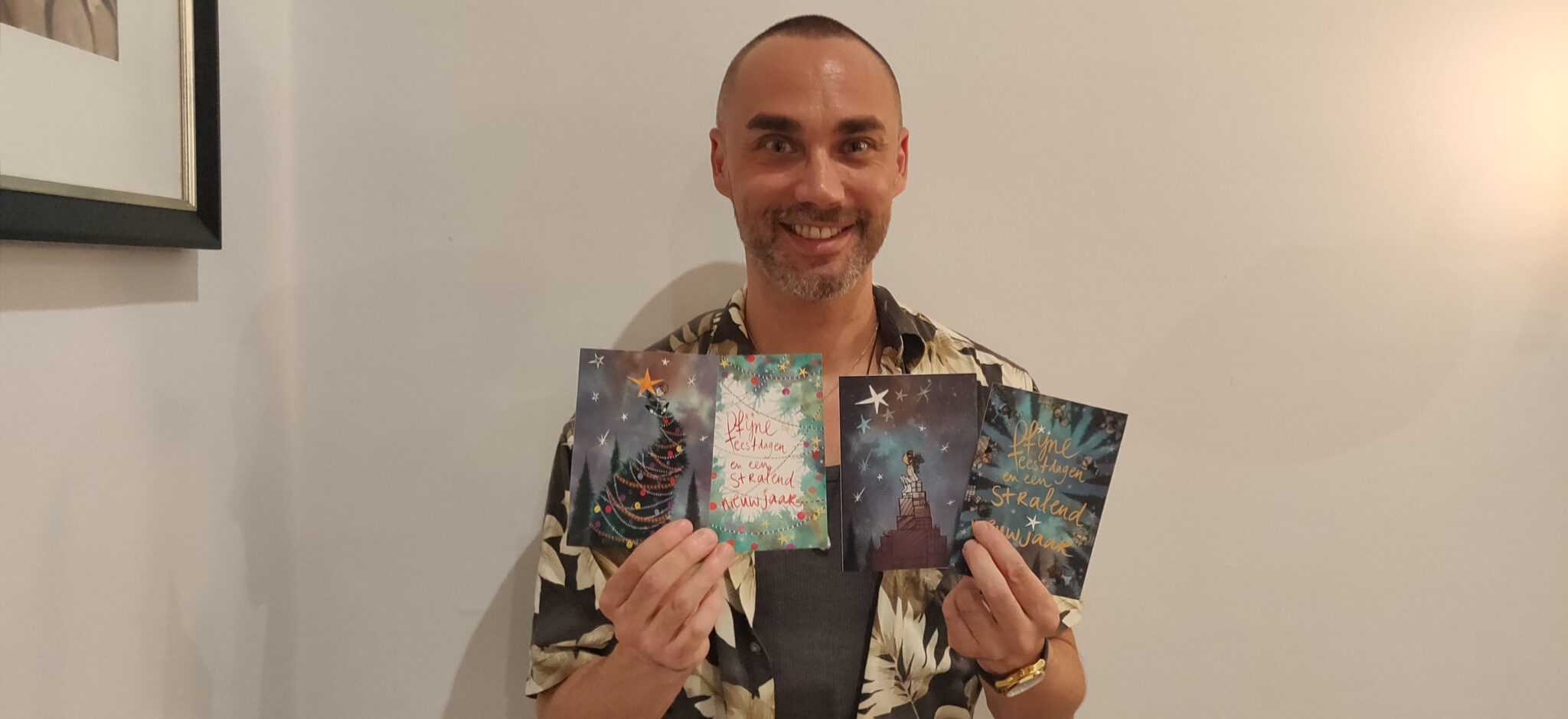 Joey Holthaus ontwerpt kaarten "Sterren Stralen"