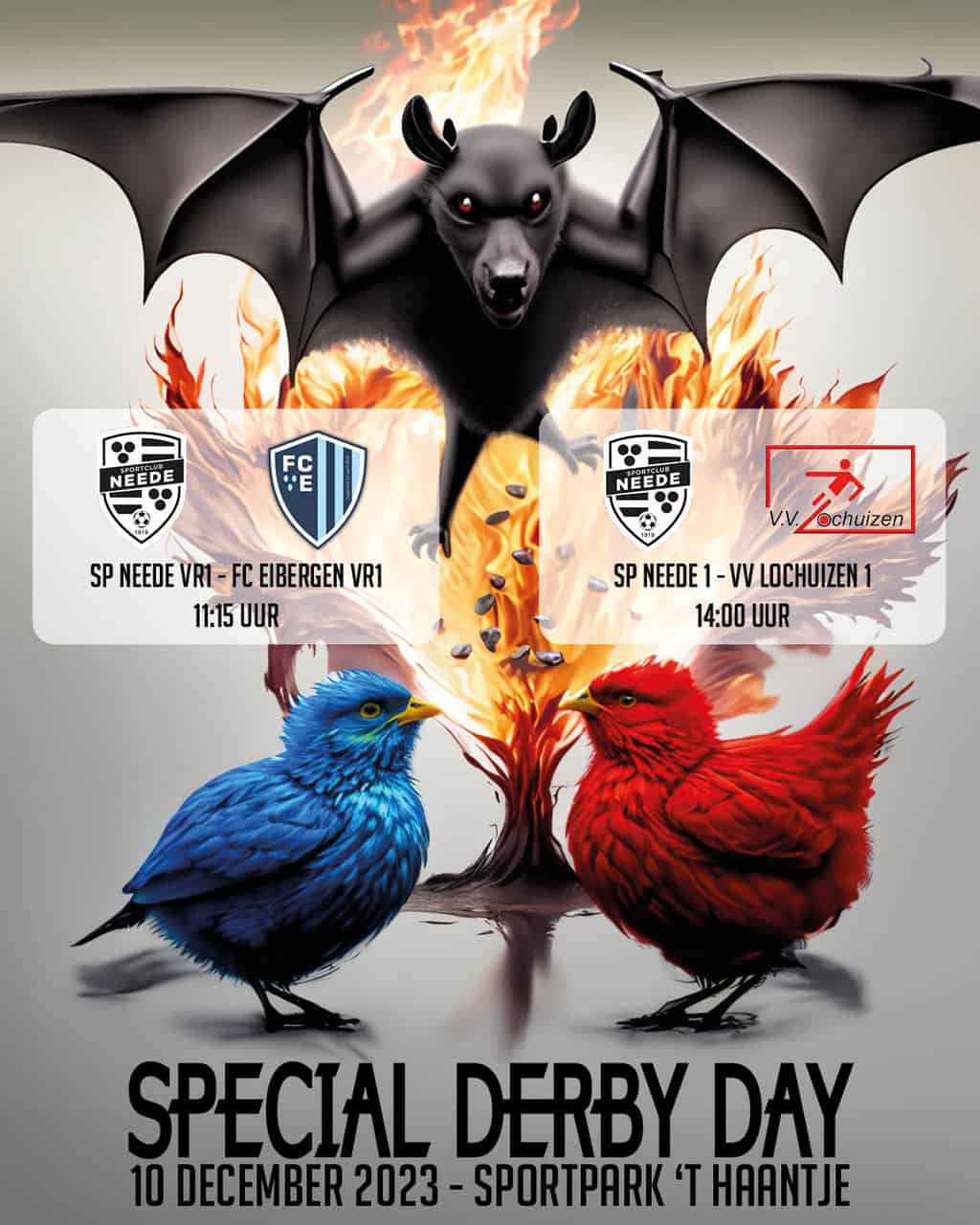 Sportclub Neede presenteert 'Special Derby Day'