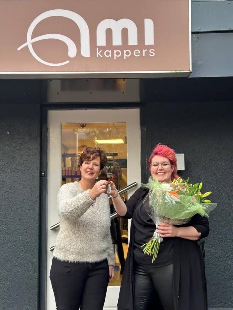 Sanne Bonkink, nieuwe eigenaresse AMI Kappers Borculo