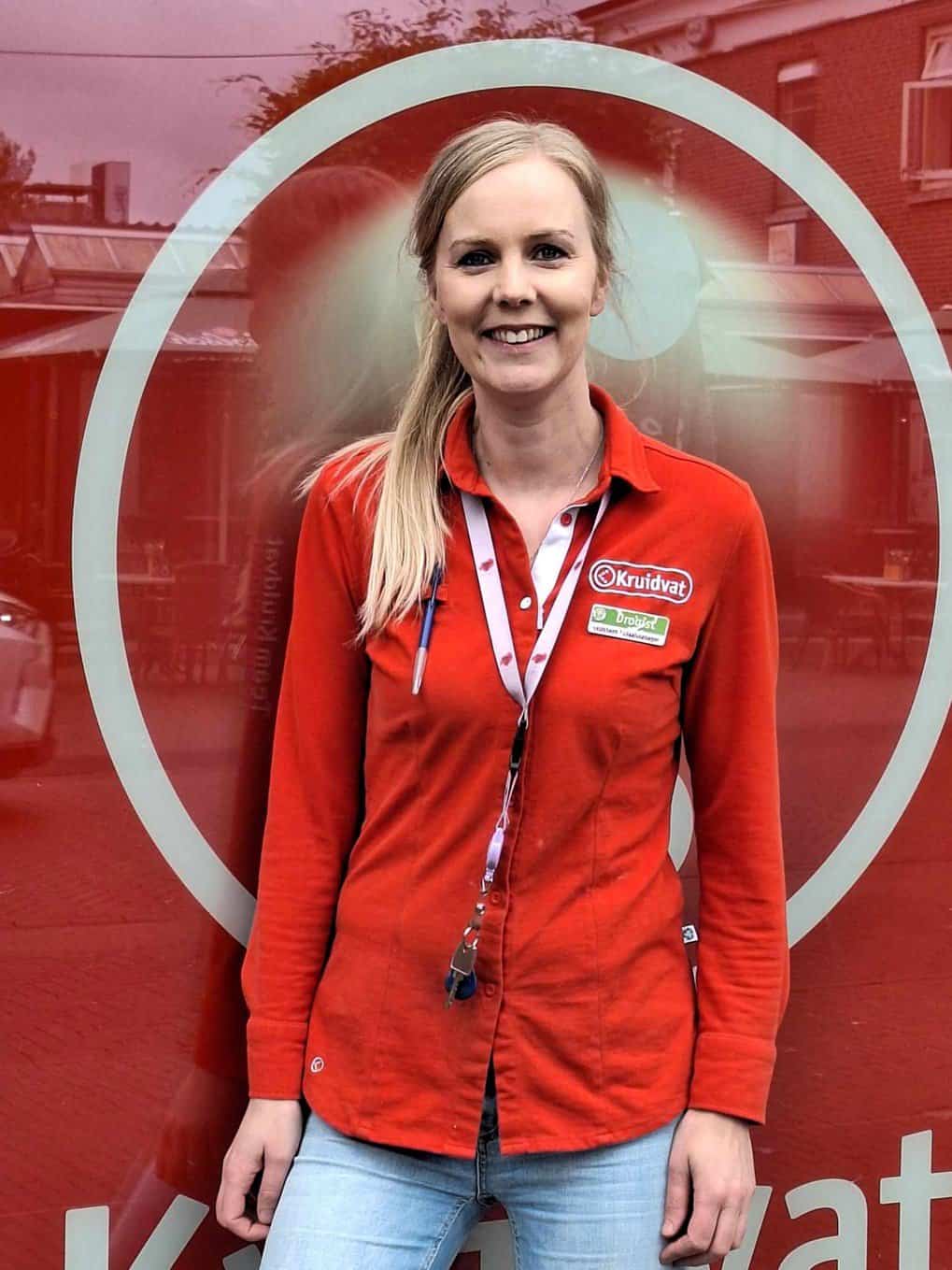 Samantha Klein Goldewijk 25 jaar in dienst bij Kruidvat