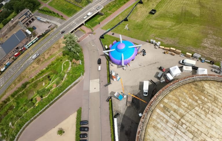 Lok-ufo uit Eibergen in Maastricht