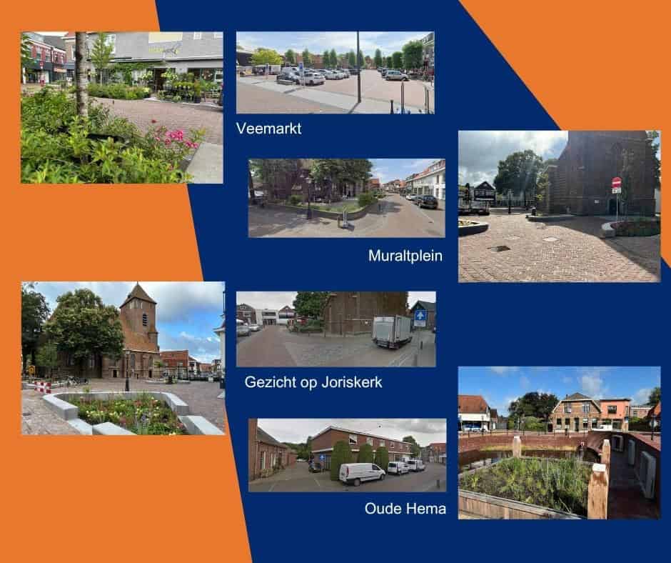 Het centrum van Borculo ligt er weer pico bello bij