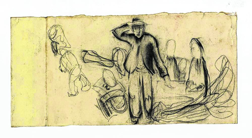 Max van Dam, Joodse kunstschilder in museum De Scheper in Eibergen