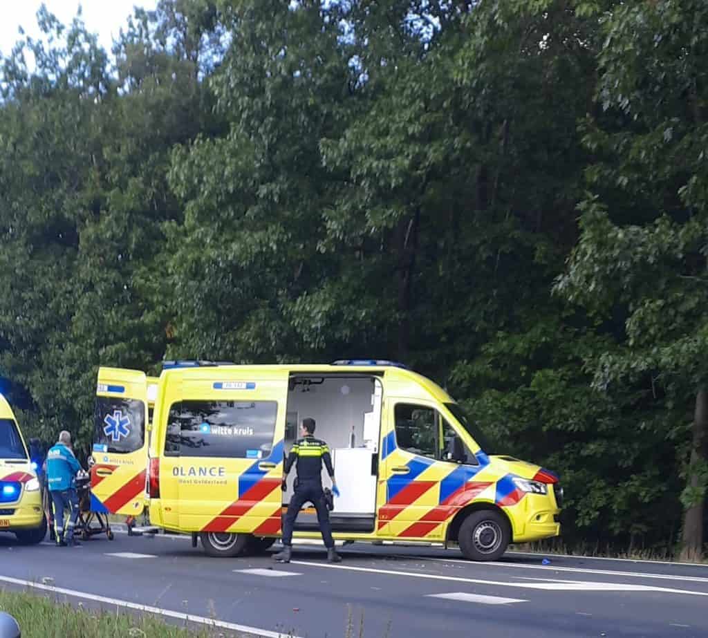 Motorrijder overleden bij ongeval op de N315 bij Neede