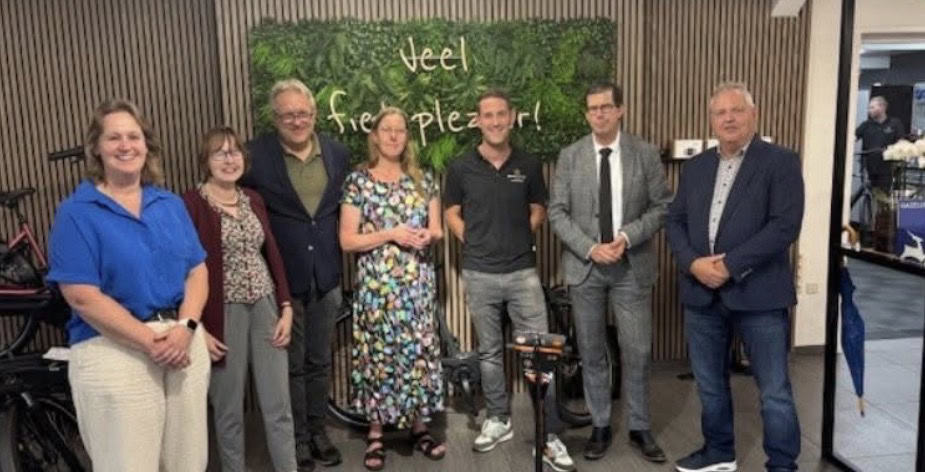 College bezoekt centrumondernemers in Neede