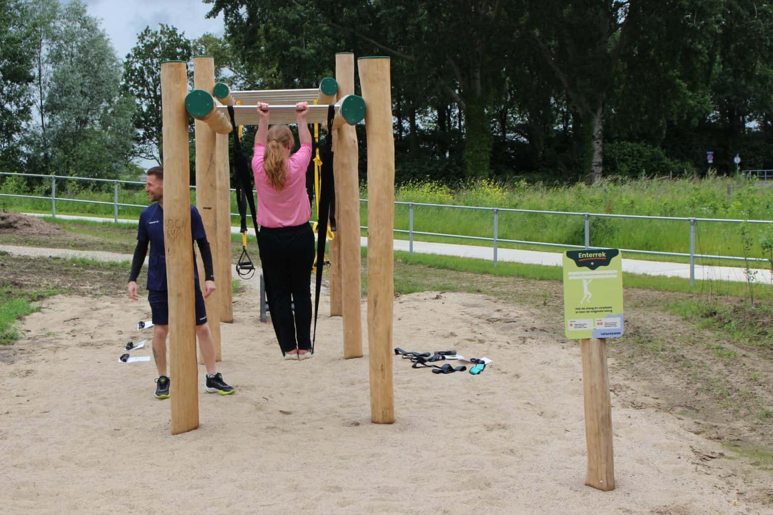 Muscle Beach officieel geopend bij Meren van Borculo